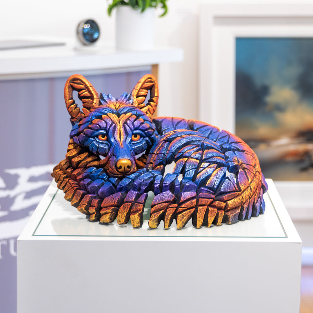 Curled Up Fox - Flash - Limited Edition & Artmarket Gallery