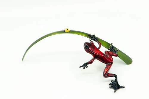 Tim Cotterill | Bronze Frog Sculptures by Frogman & Page 6 & Artmarket ...
